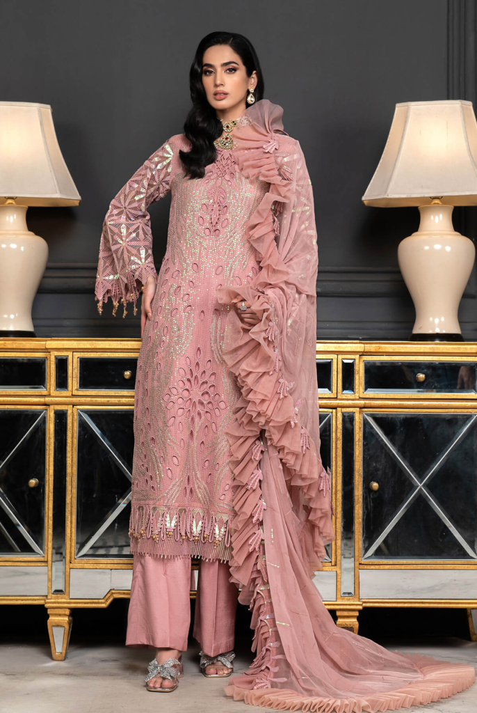 D-011 Peachy Elegance in Pakistan - Mastorat.com